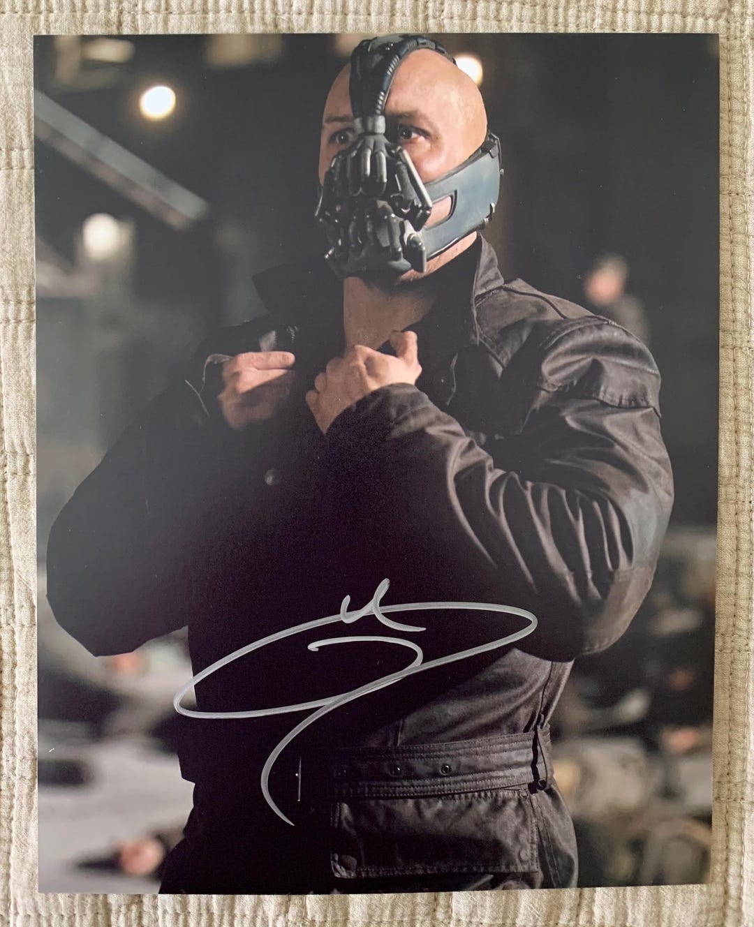 Tom Hardy Hand Signed 8x10 Photo With COA - Etsy