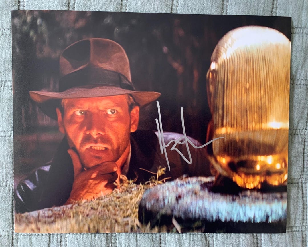 Harrison Ford Hand Signed 8x10 Photo With COA - Etsy