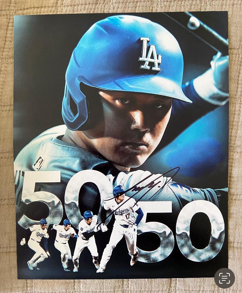Shohei Ohtani Hand Signed 8x10 Photo With COA - Etsy