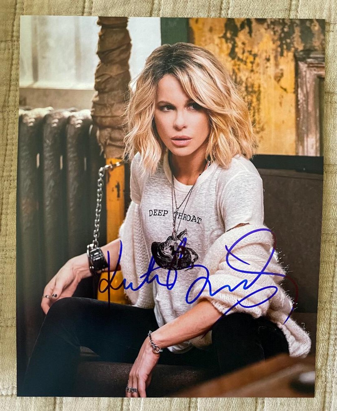 Kate Beckinsale Hand Signed 8x10 Photo With COA - Etsy