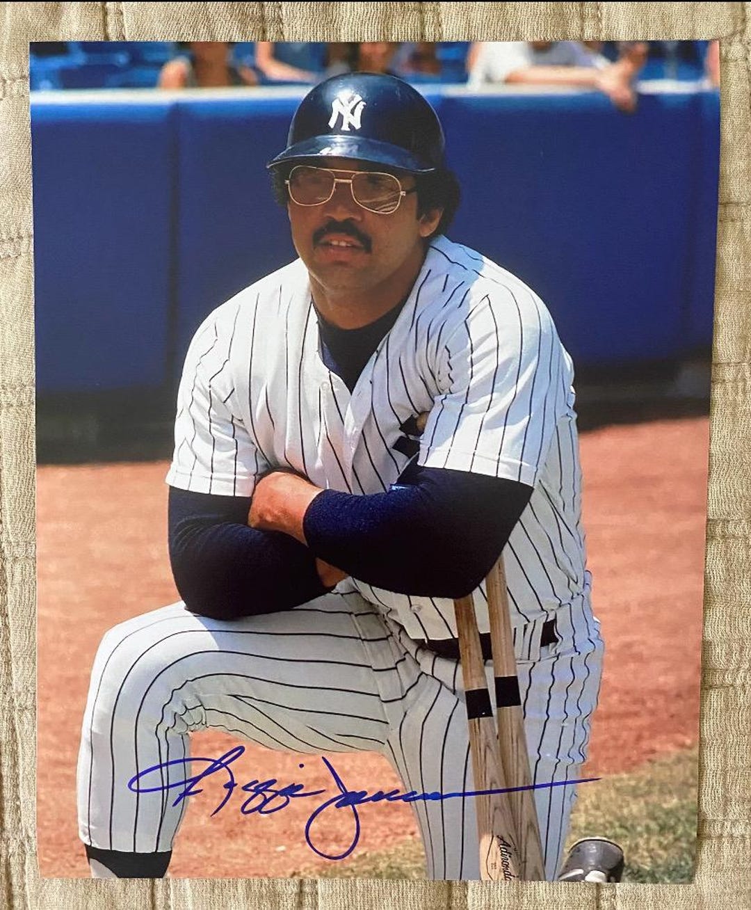 Reggie Jackson Hand Signed 8x10 Photo With COA - Etsy