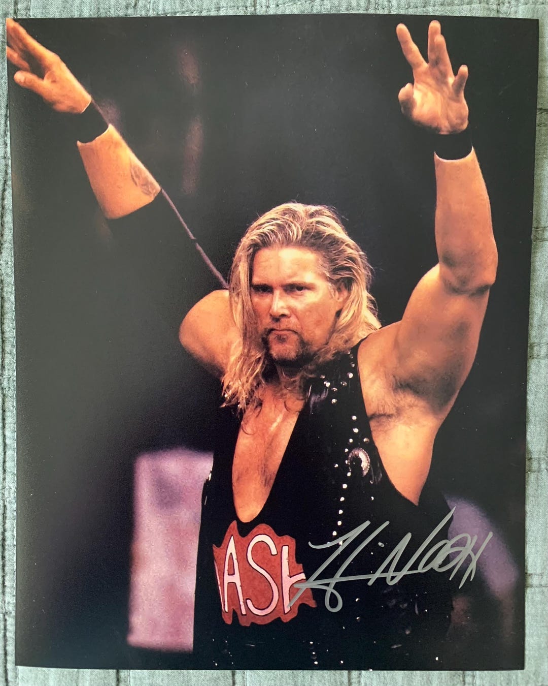 Kevin Nash WWE Hand Signed 8x10 Photo With COA - Etsy