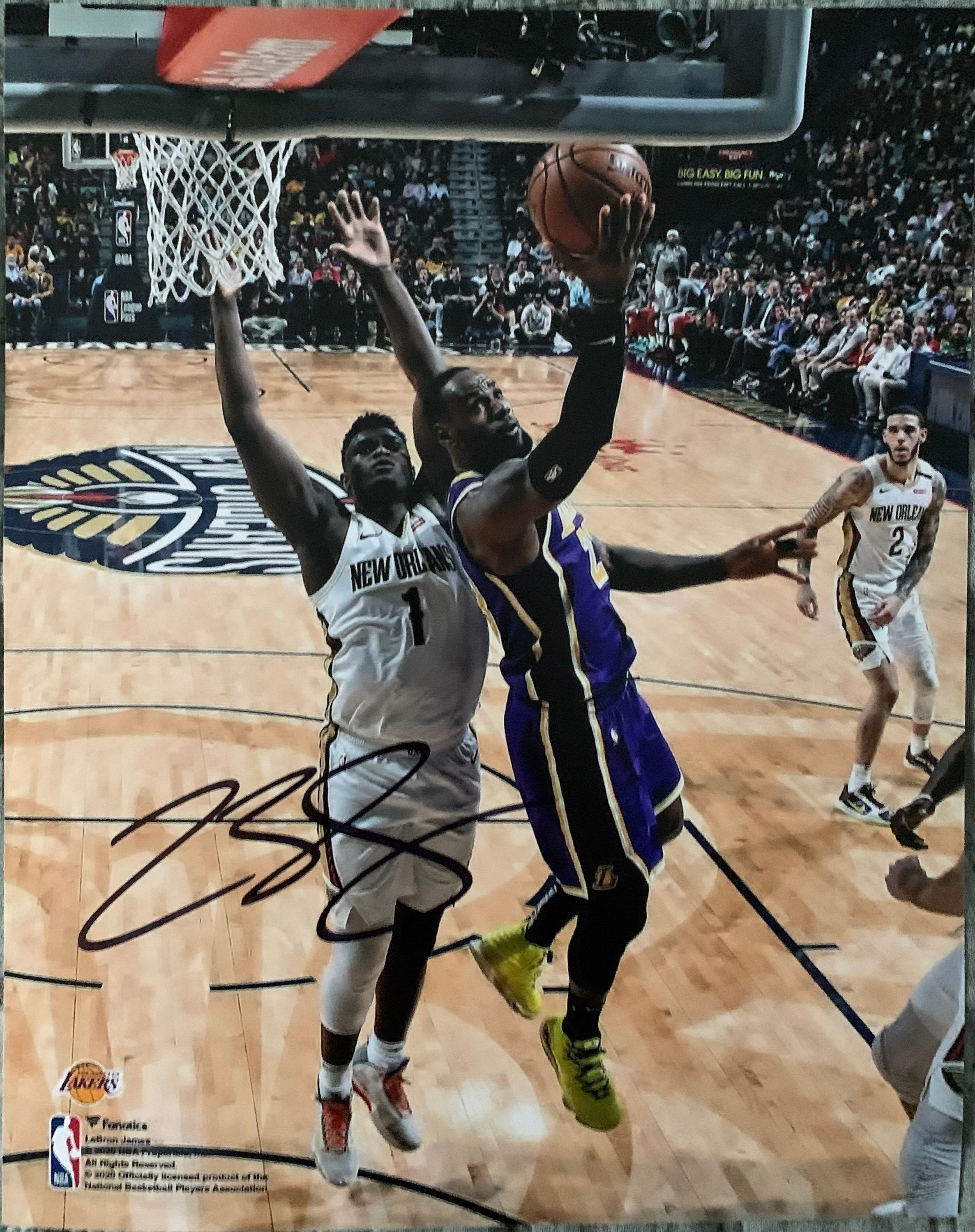 Lebron James Hand Signed 8x10 Photo With COA - Etsy