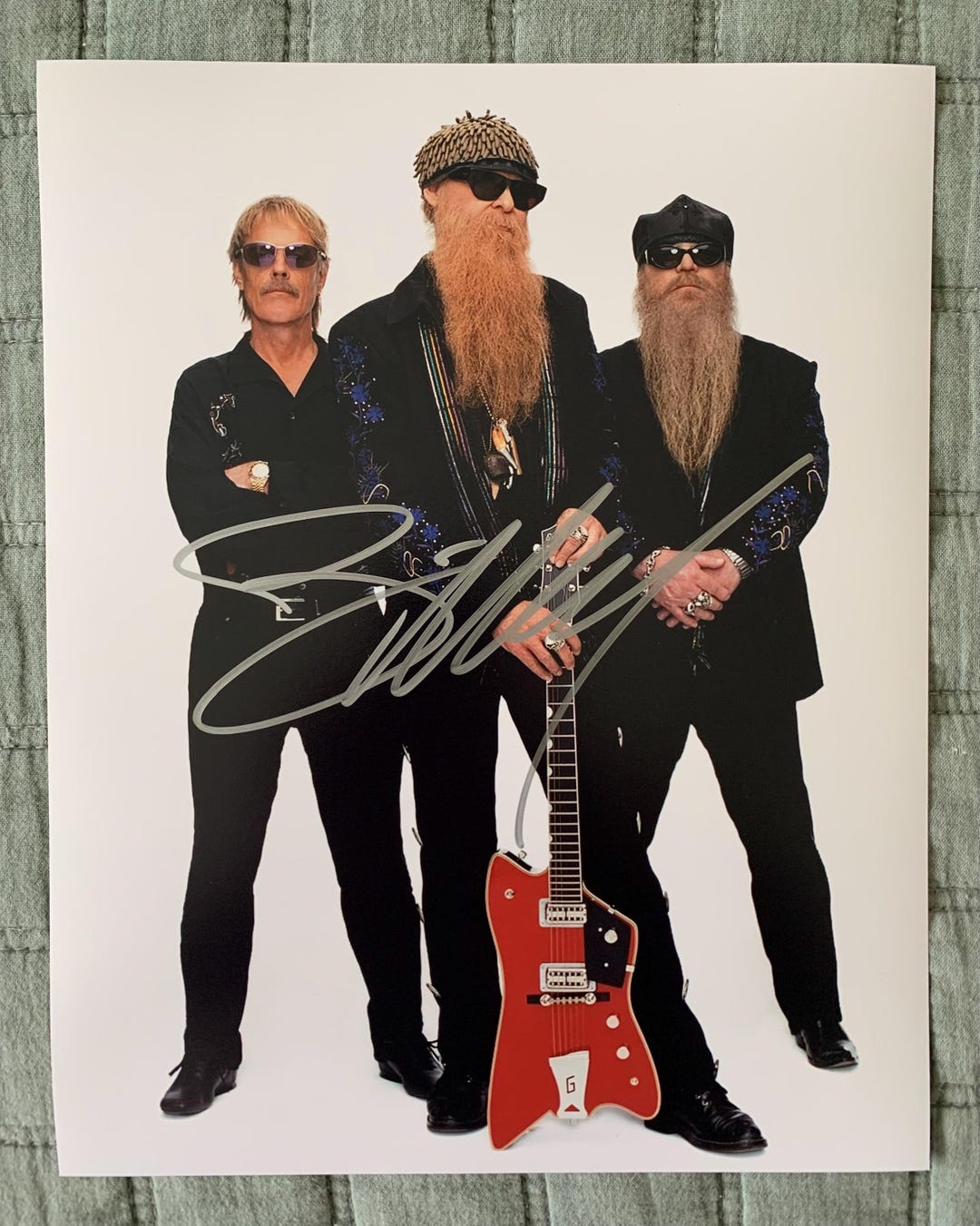 Billy Gibbons Hand Signed 8x10 Photo With COA - Etsy