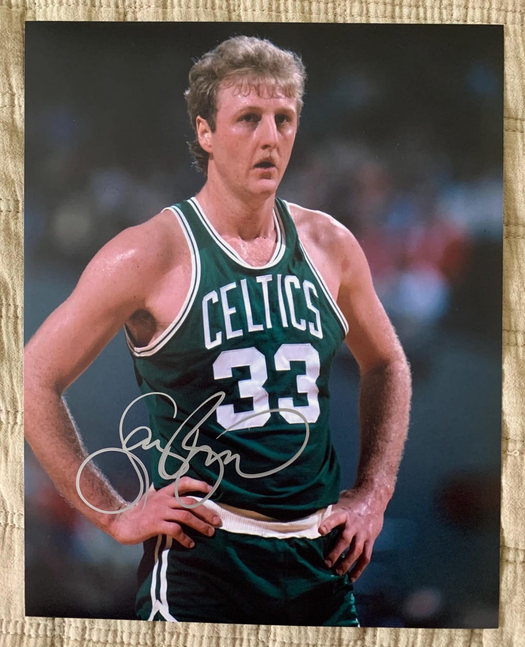 Larry Bird Hand Signed 8x10 Photo With COA - Etsy