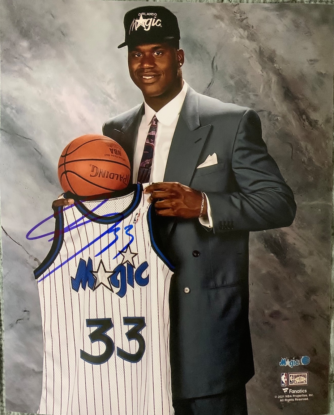 Shaquille O’neal Hand Signed 8x10 Photo With COA - Etsy