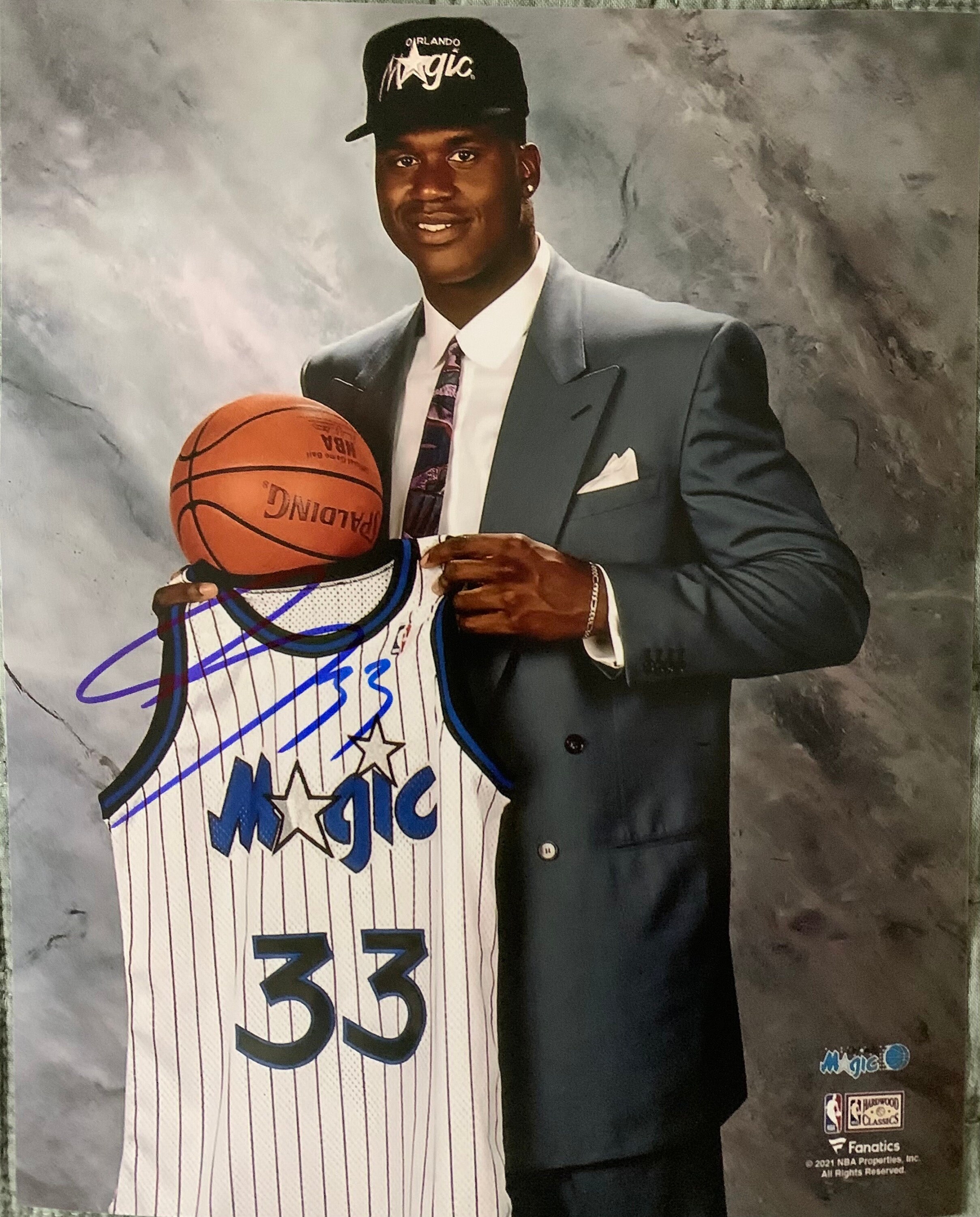 Shaquille O’neal Hand Signed 8x10 Photo With COA - Etsy