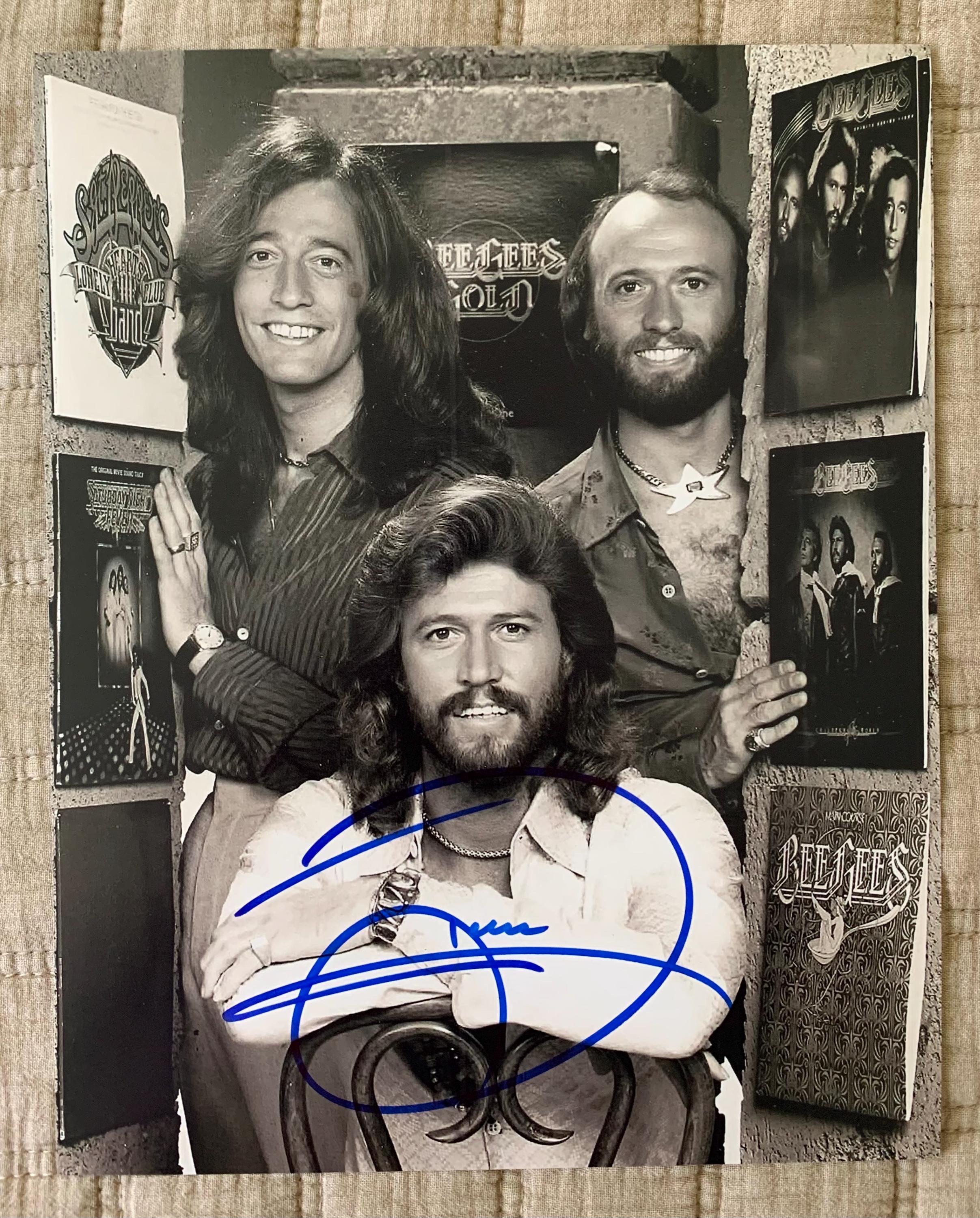 Barry Gibb Hand Signed 8x10 Photo With COA - Etsy