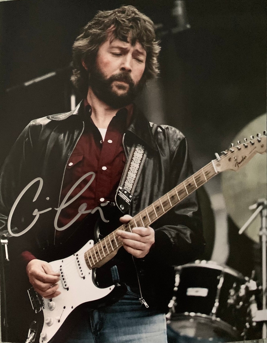 Eric Clapton Hand Signed 8x10 Photo With COA - Etsy