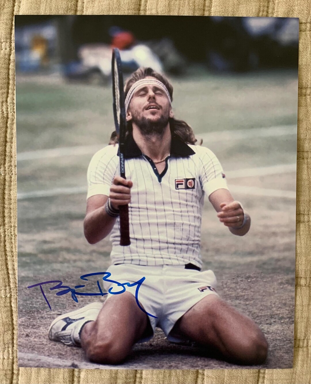 Bjorn Borg Hand Signed 8x10 Photo With COA - Etsy