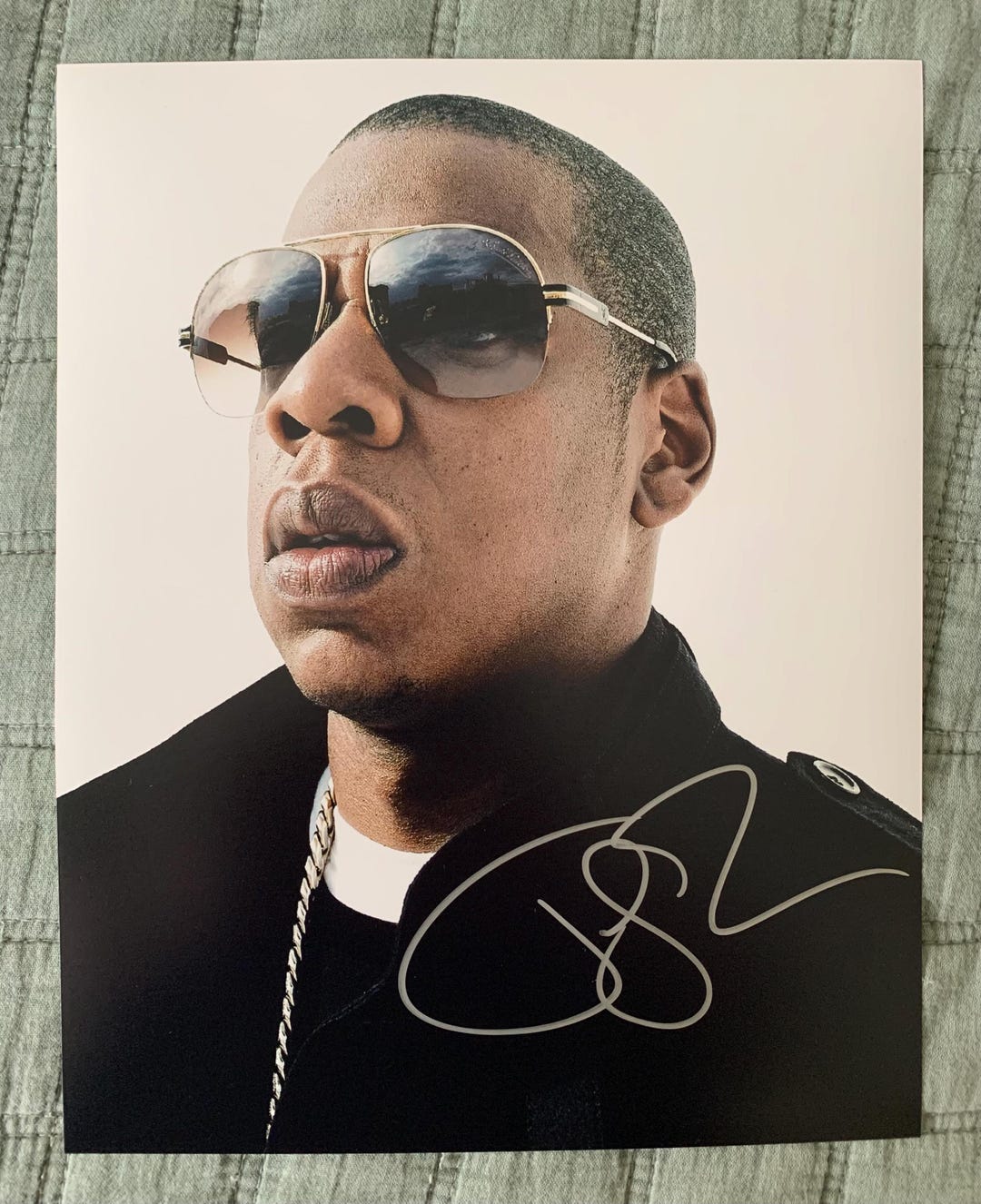 Jay-z Hand Signed 8x10 Photo With COA - Etsy