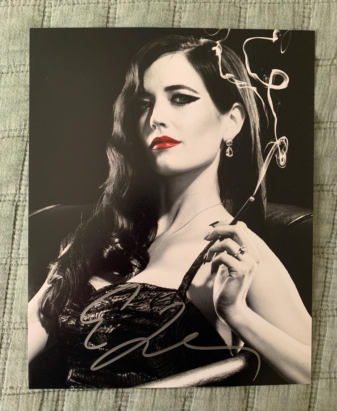 Eva Green Hand Signed 8x10 Photo With COA - Etsy