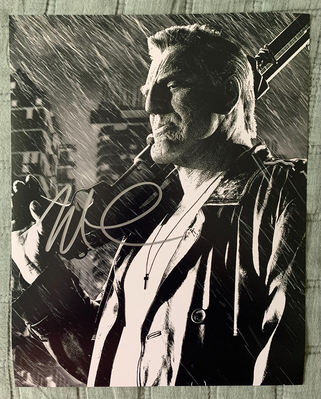 Mickey Rourke Hand Signed 8x10 Photo With COA - Etsy