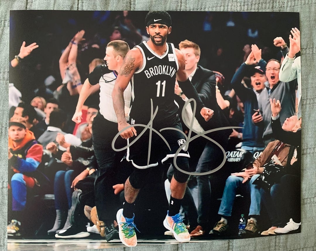 Kyrie Irving Hand Signed 8x10 Photo With COA - Etsy