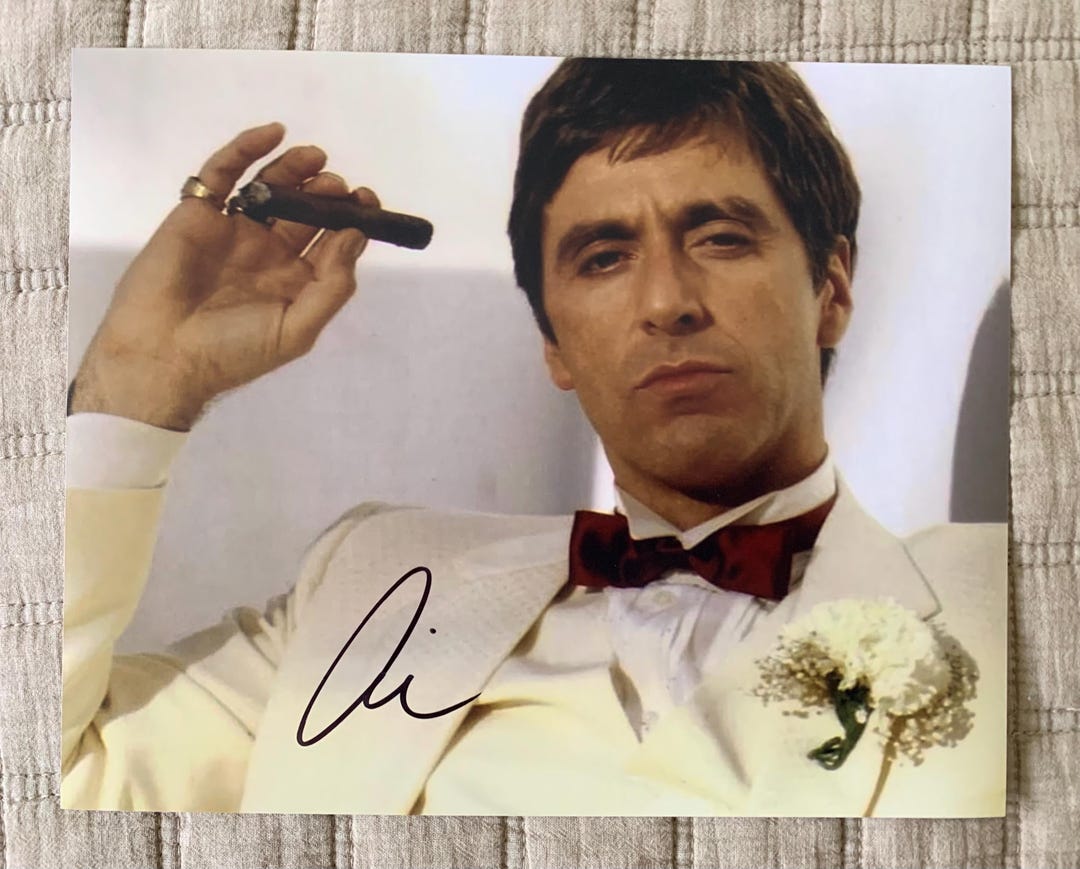 Al Pacino Hand Signed 8x10 Photo With COA - Etsy
