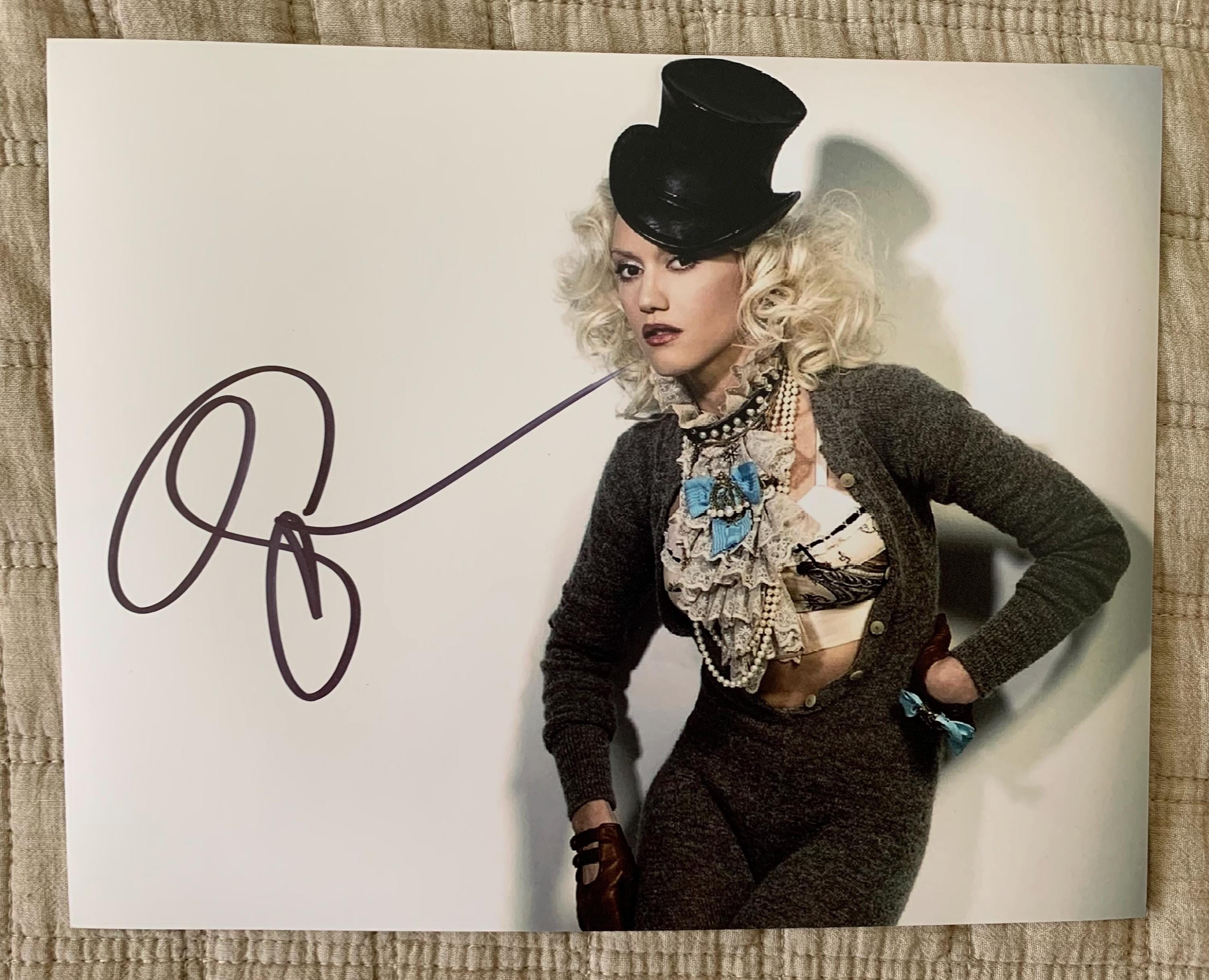 Gwen Stefani Hand Signed 8x10 Photo With COA - Etsy
