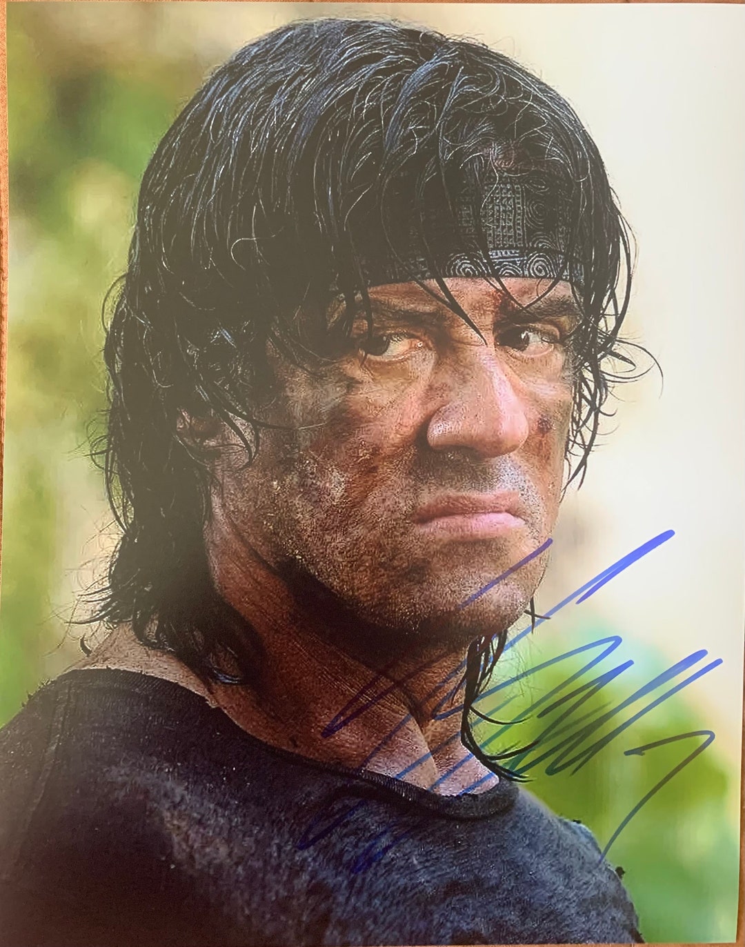 Sylvester Stallone Hand Signed 8x10 Photo With COA - Etsy