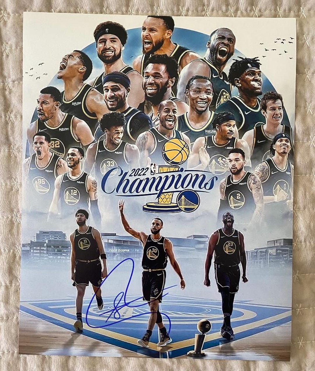 Steph Curry Hand Signed 8x10 Photo With COA - Etsy