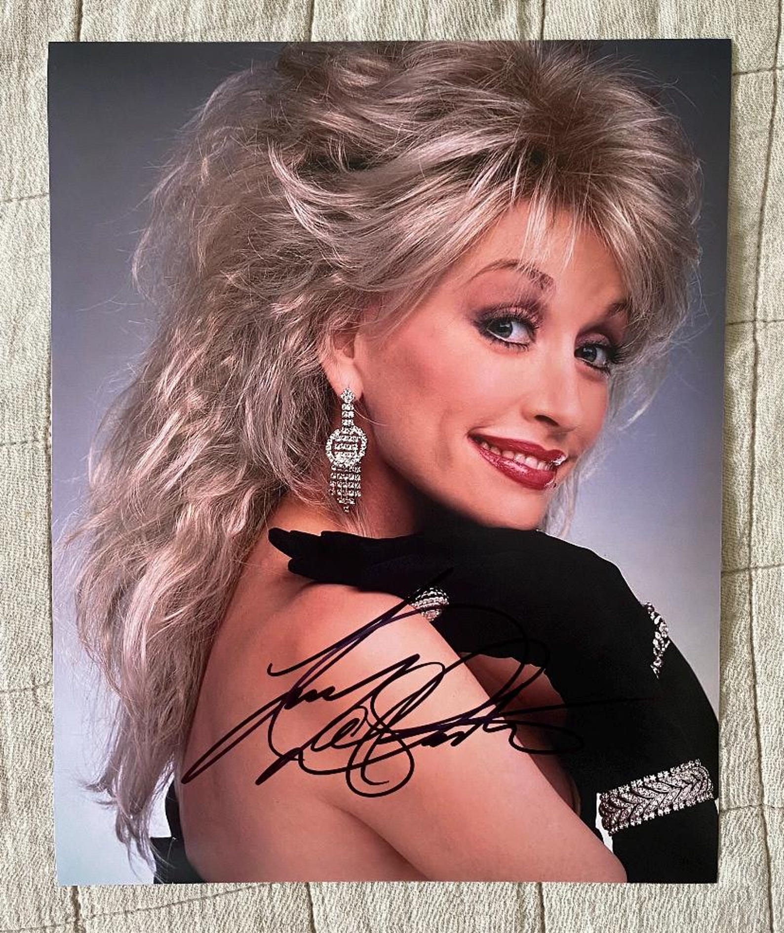 Dolly Parton Hand Signed 8x10 Photo With COA - Etsy
