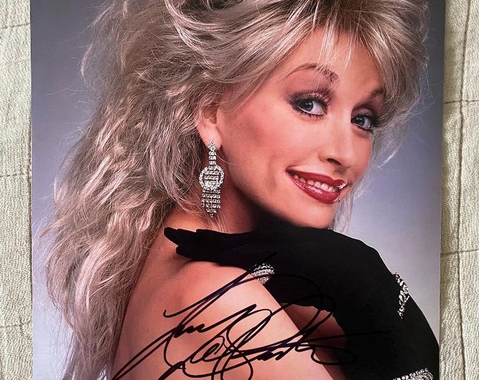 Dolly Parton Hand Signed 8x10 Photo With COA - Etsy