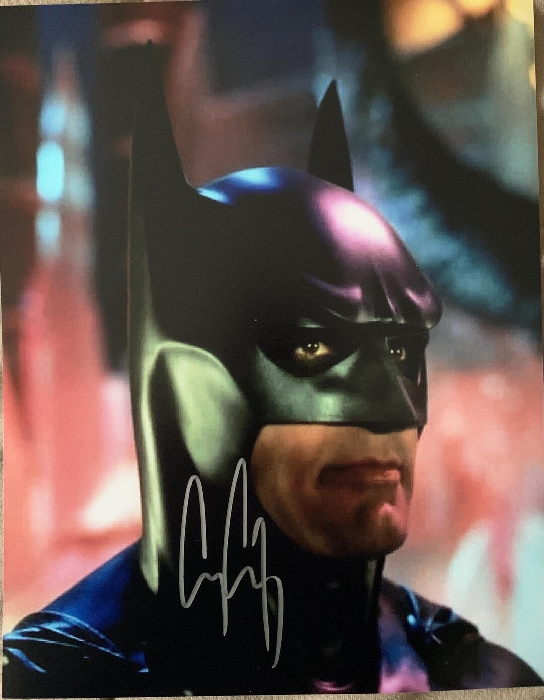 George Clooney Hand Signed 8x10 Photo With COA - Etsy