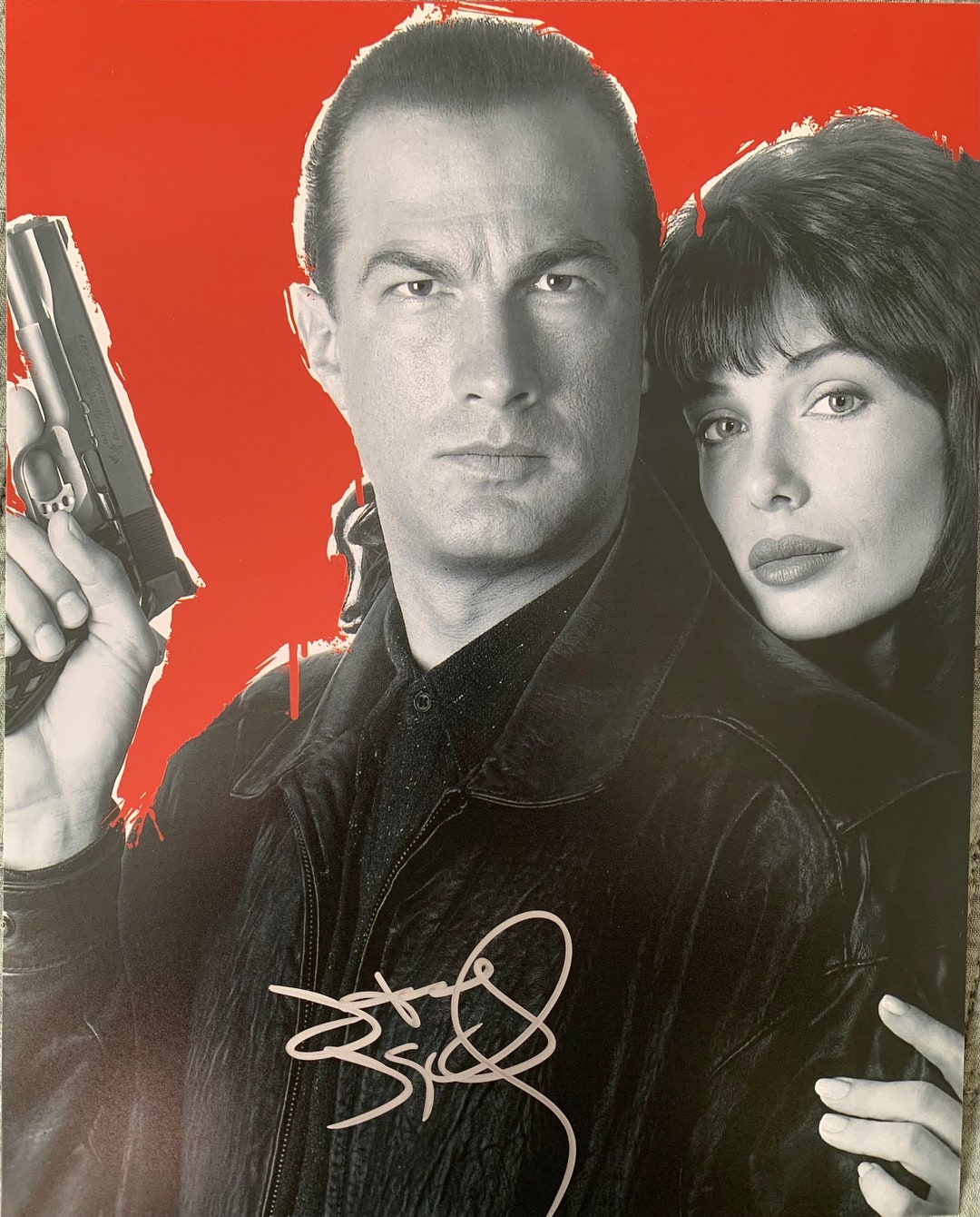 Steven Segal Hand Signed 8x10 Photo With COA - Etsy