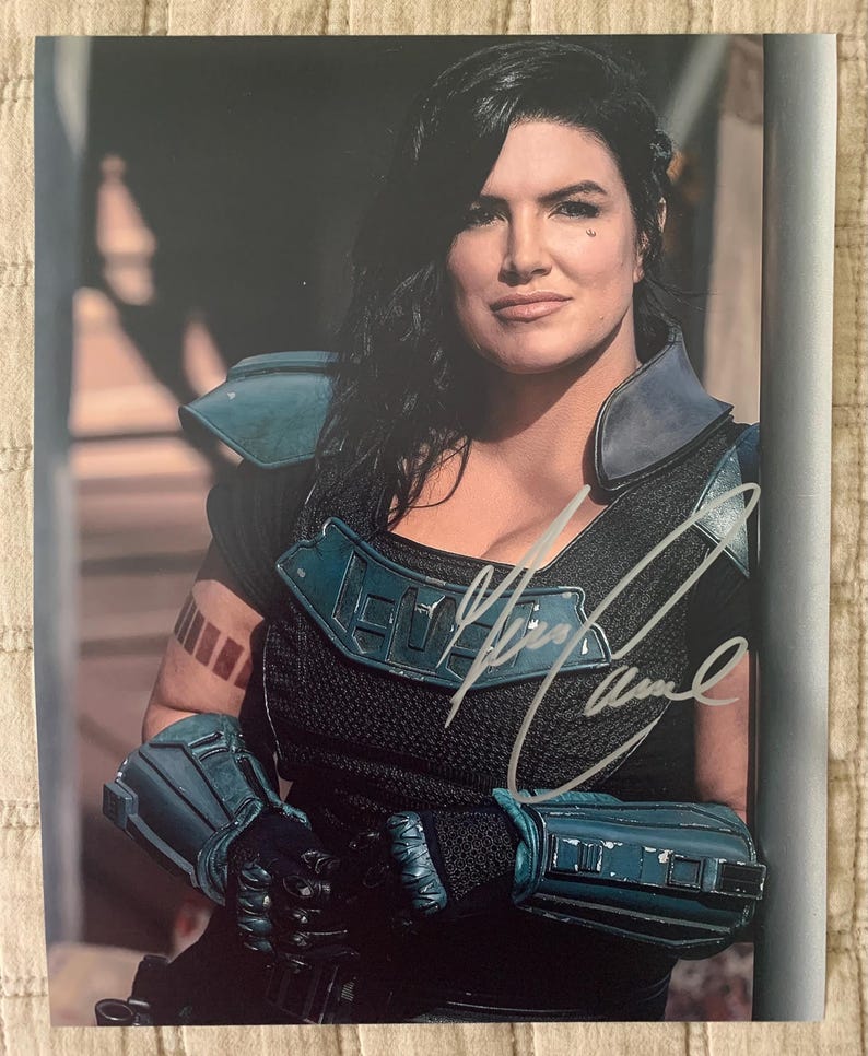 Gina Carano Hand Signed 8x10 Photo With COA - Etsy
