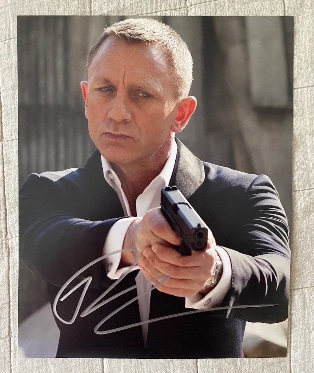 Daniel Craig Hand Signed 8x10 Photo With COA - Etsy
