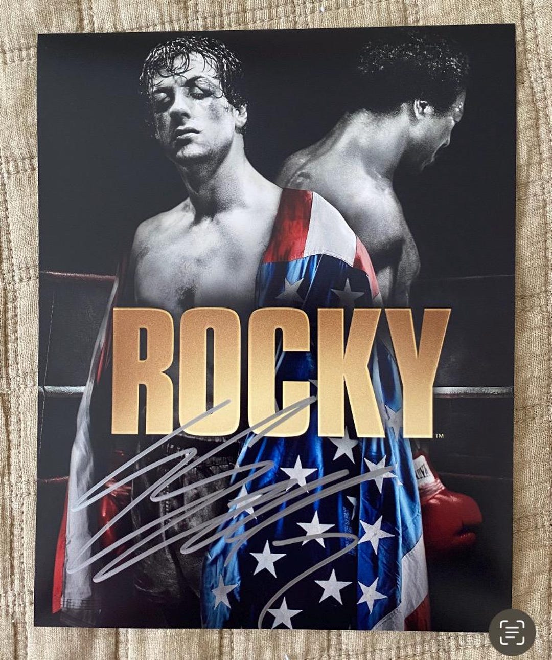 Sylvester Stallone Hand Signed 8x10 Photo With COA - Etsy