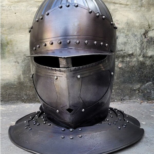Knight Helmet - Etsy