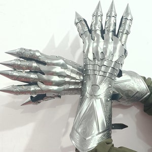 Nazgul Medieval Armor Gauntlet Hand Wearable Pair Gauntlet Gloves ...