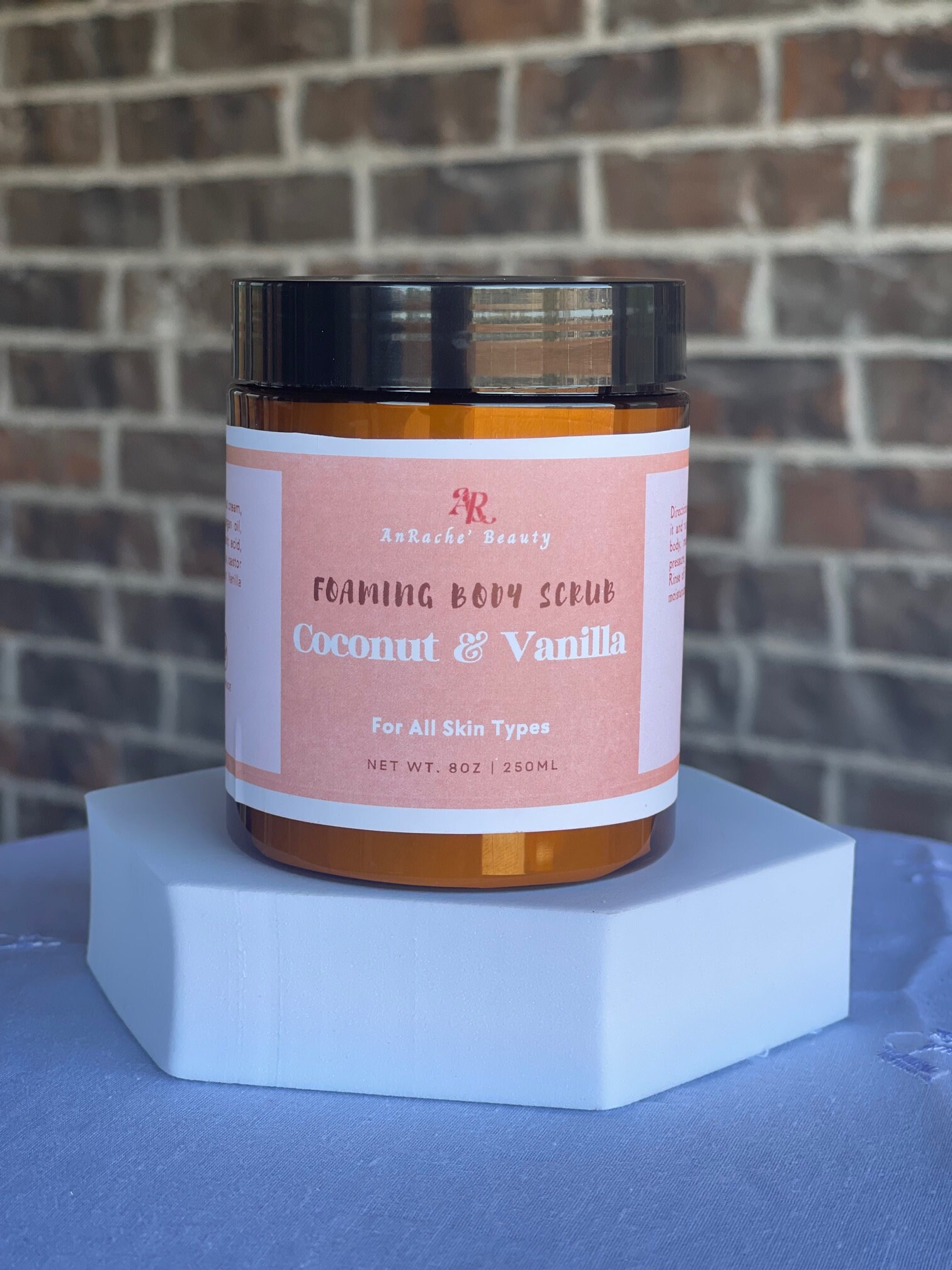 Foamy Sugar Body Scrub Coconut & Vanilla - Etsy