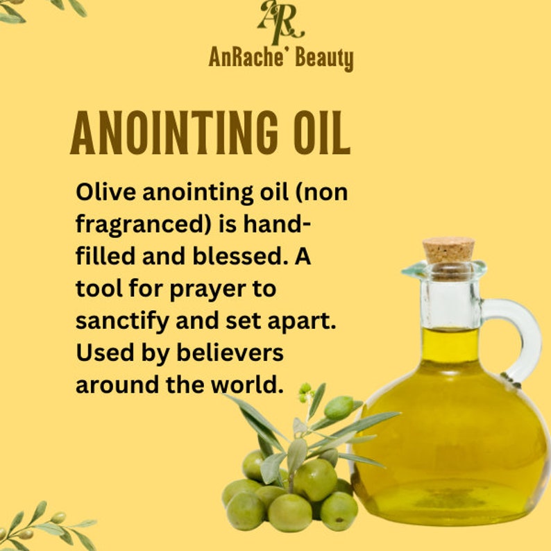Anointing Oil (fragrance Free) - Etsy