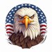 Happy Memorial Day Digital Download, American Bald Eagle - Flag ...