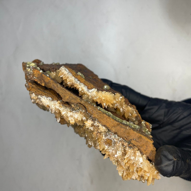 Starry Night Adamite on Limonite Matrix Specimen Uncommon Mineral With ...