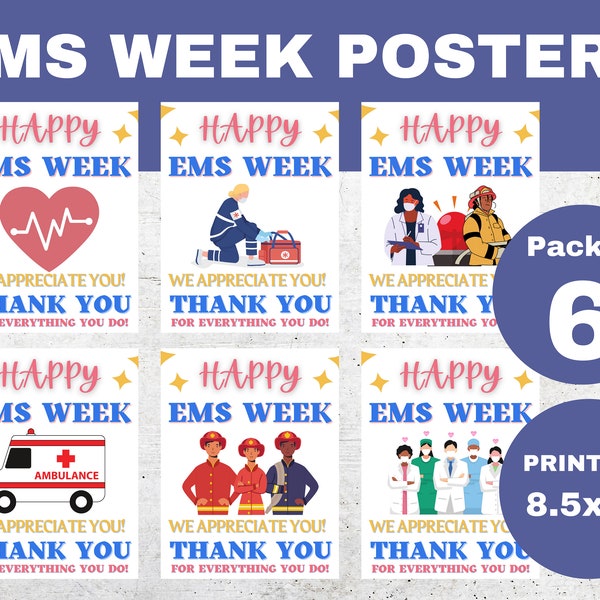 Ems Week Appreciation Card - Etsy