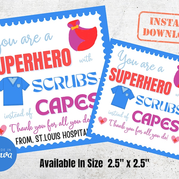 Superhero Staff Week - Etsy