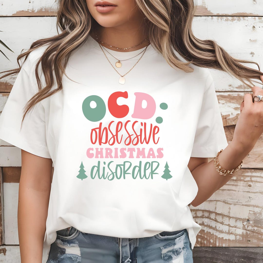 Obsessive Christmas Disorder PNG | Funny Holiday Clipart | OCD ...