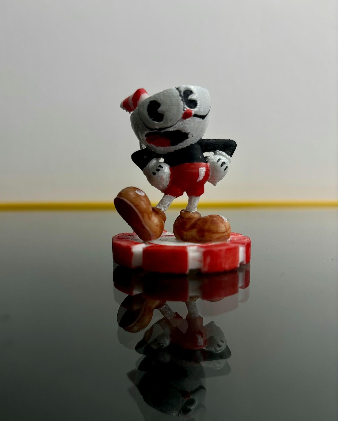 Cuphead 3D Printed and Hand Painted - Etsy UK