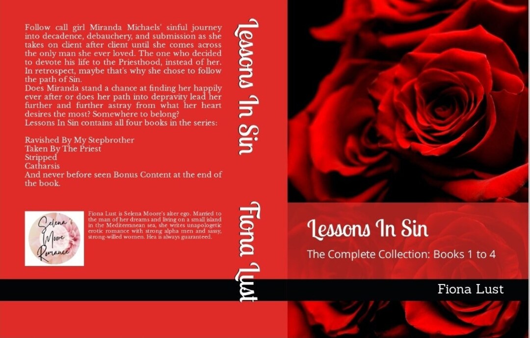 Lessons in Sin: the Complete Collection Books 1-4 Signed 4.53 X 6.3 Inches Glossy Paperback - Etsy