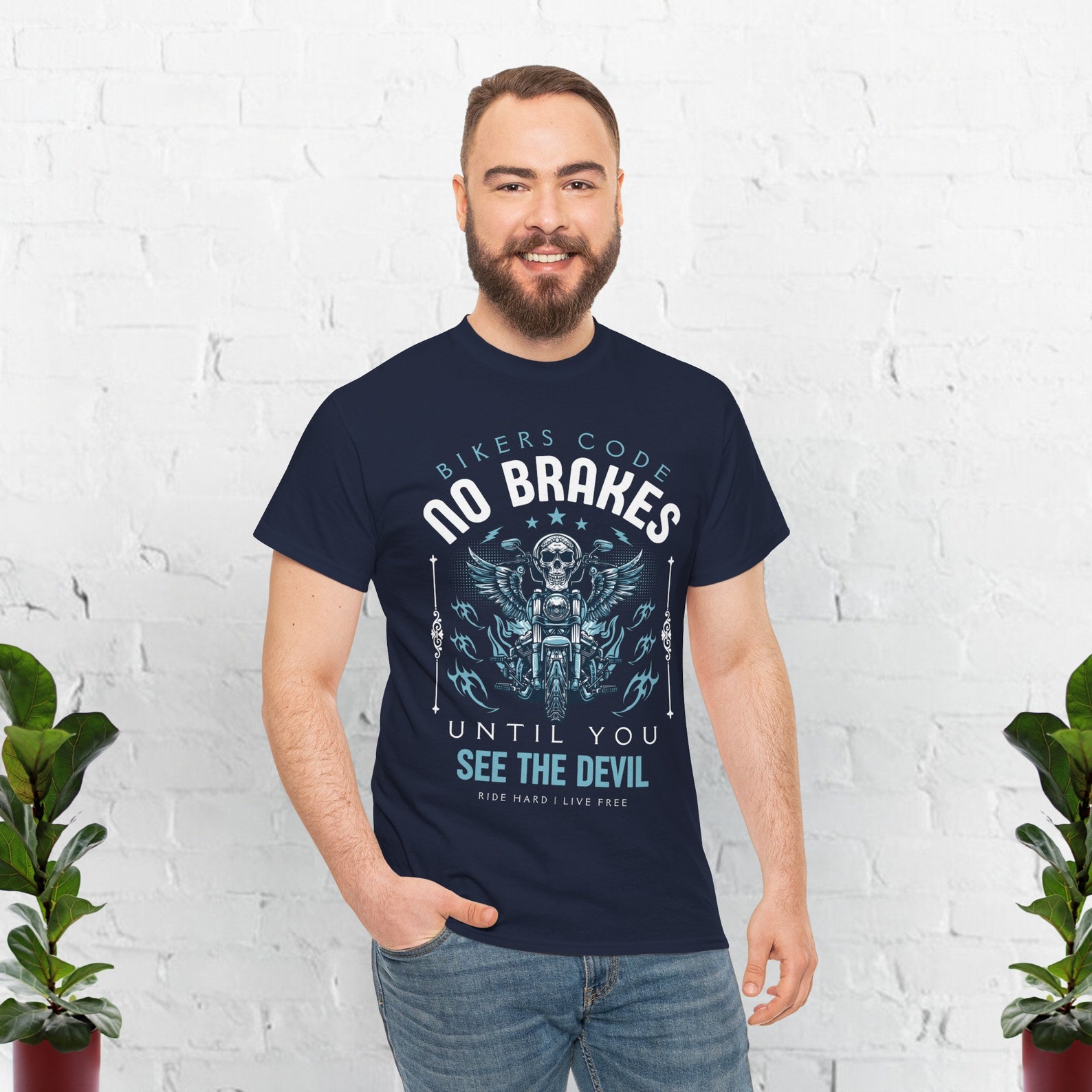 Motorbike T-shirt, Biker Tee, Motorcycle Shirt, Riding Shirt, Biker ...