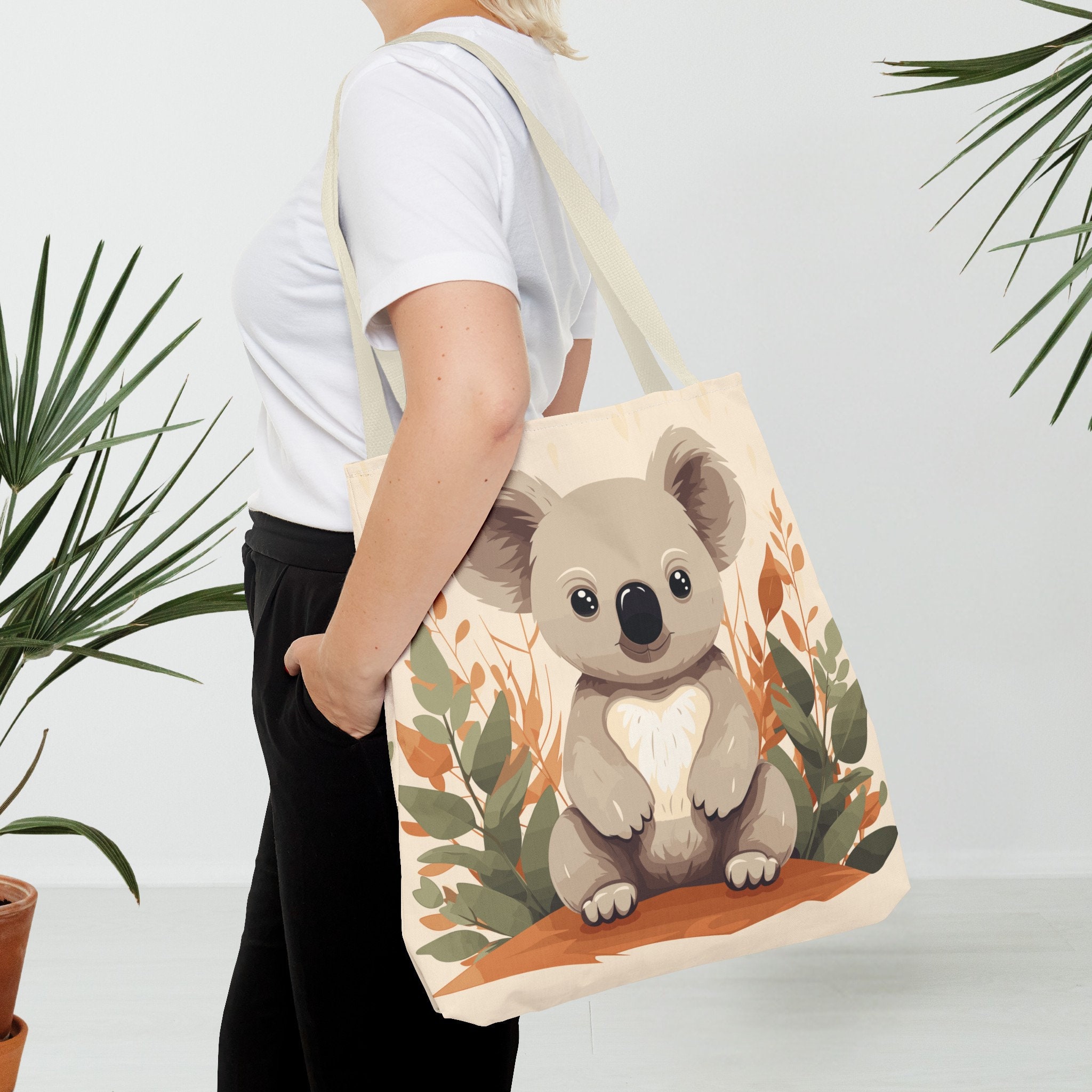 Koala Tote Bag, Koala Bag, Australia Tote Bag, Koala Gifts, Animal Tote ...