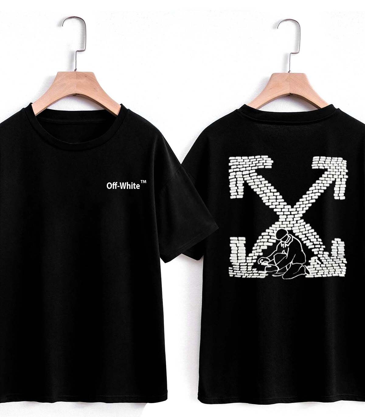 White Shirt, Streetwear Tee, Vintage OFF White Tee sold by Floating ...