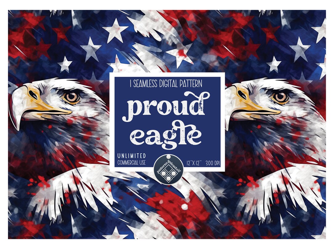 Independence Day Digital Paper Seamless Pattern Design Unlimited ...