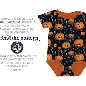 Cute Halloween Pumpkins Digital Paper Seamless Pattern Unlimited ...