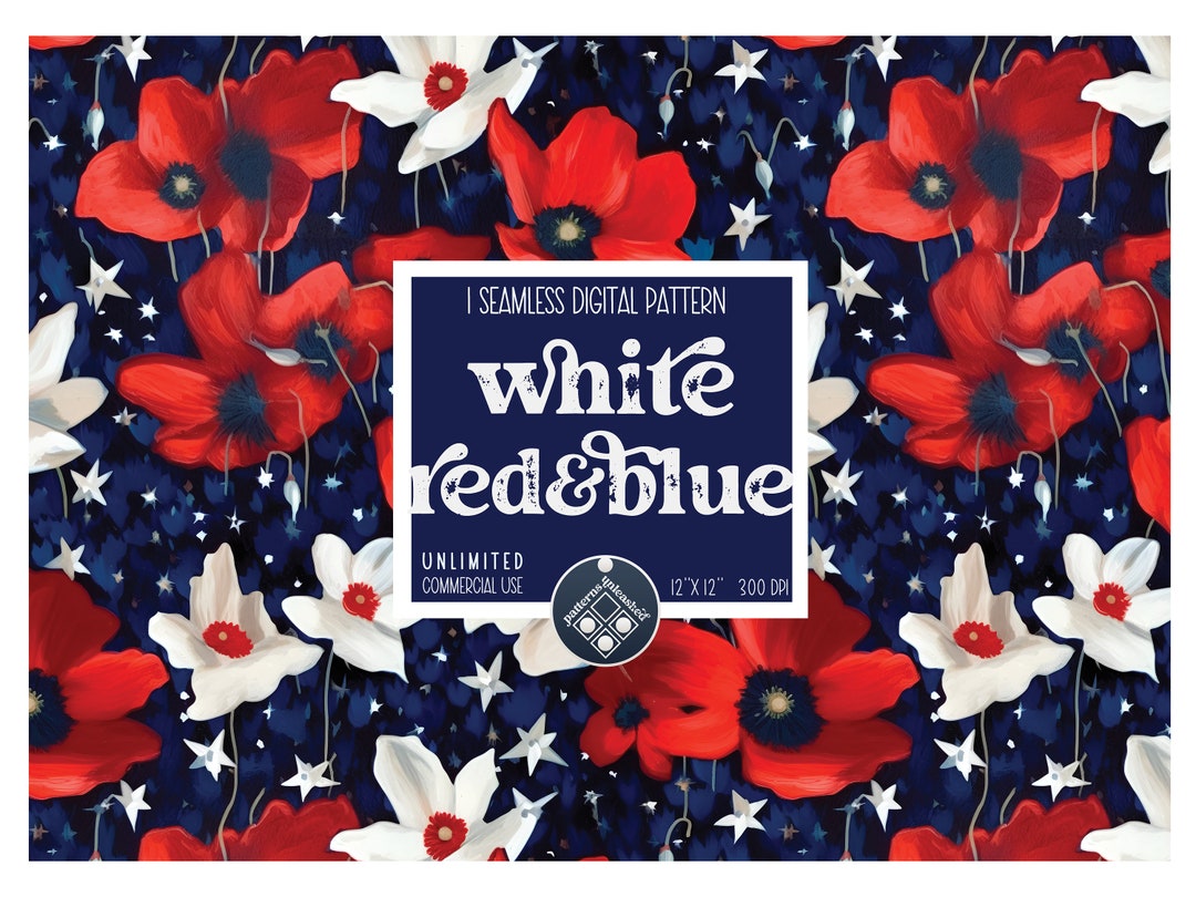 Independence Day Digital Paper Seamless Pattern Png Unlimited ...