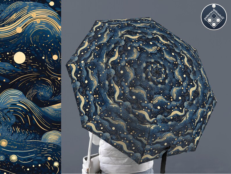 Starry Sky Seamless Pattern Unlimited Commercial Use Digital - Etsy