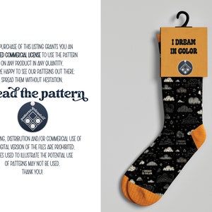 I Dream in Color Seamless Pattern Unlimited Commercial Use Instant ...