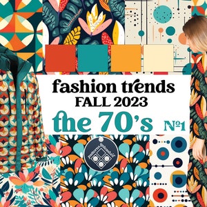 Fall Fashion Trends 2023 Seamless Pattern Collection Unlimited ...