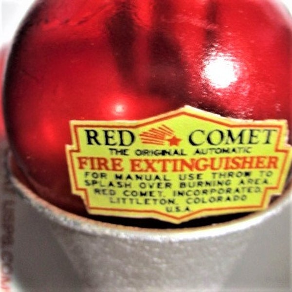 Red Comet Fire Grenade - Etsy